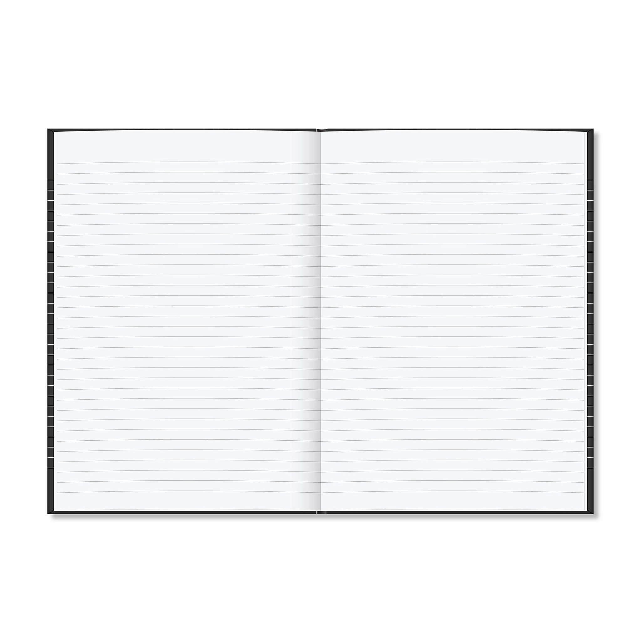RHINO A4 Hardback Notebook Casebound - 8mm Lined |… | RHINO Stationery