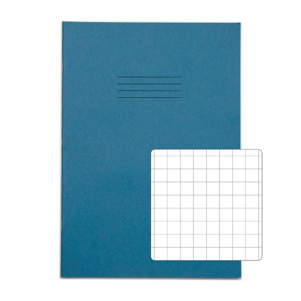 RHINO A4 Exercise Book - 10mm Squared | 80pg/10pk | RHINO Stationery