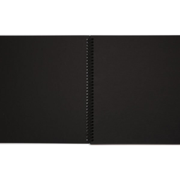 RHINO Oversize Hardback Black Scrapbook - Blank |… | RHINO Stationery